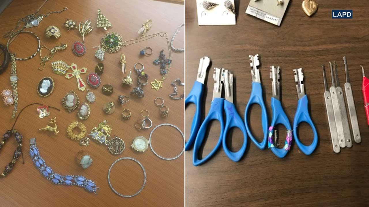 San Fernando Valley Mail Thieves Carve Keys Out Of Scissors Abc7
