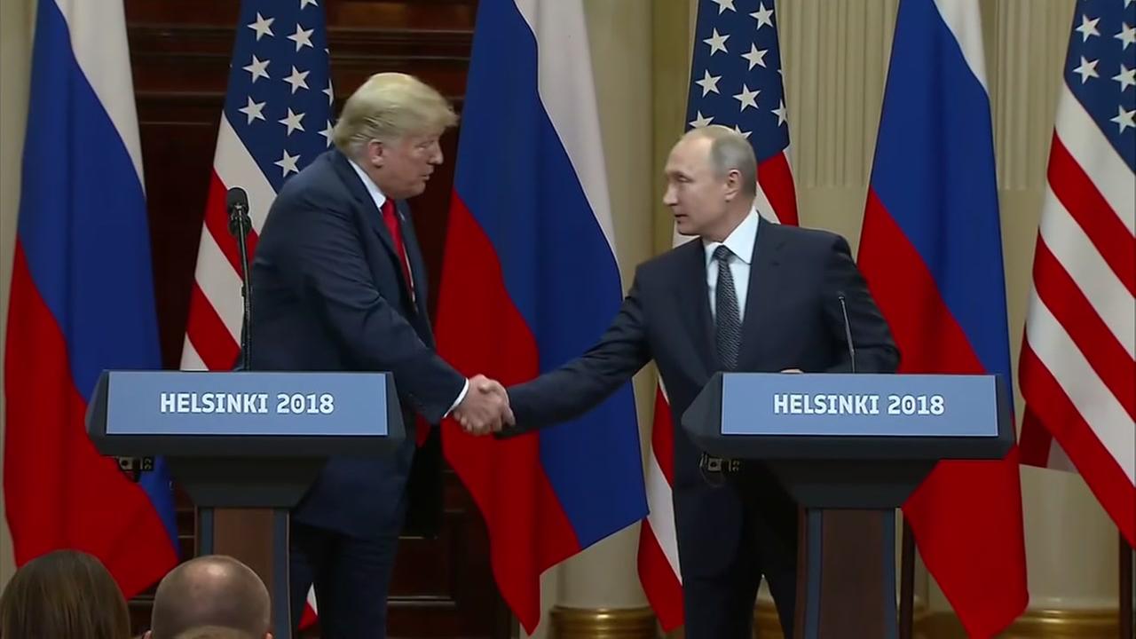 Criticism Grows After President Trump Sides With Putin In Helsinki
