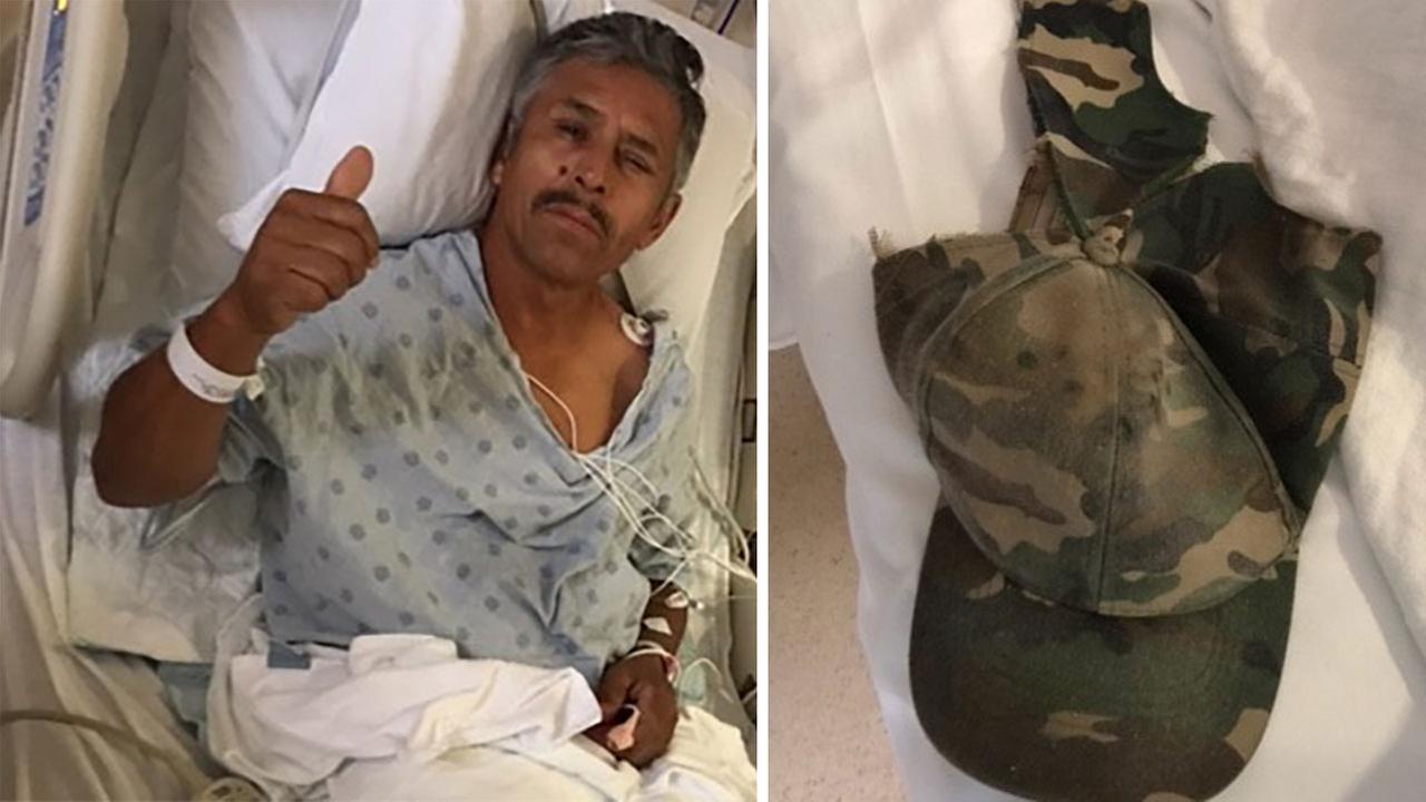 Local man survives lightning strike during severe weather | abc13.com