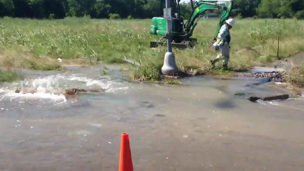 water main break | abc13.com