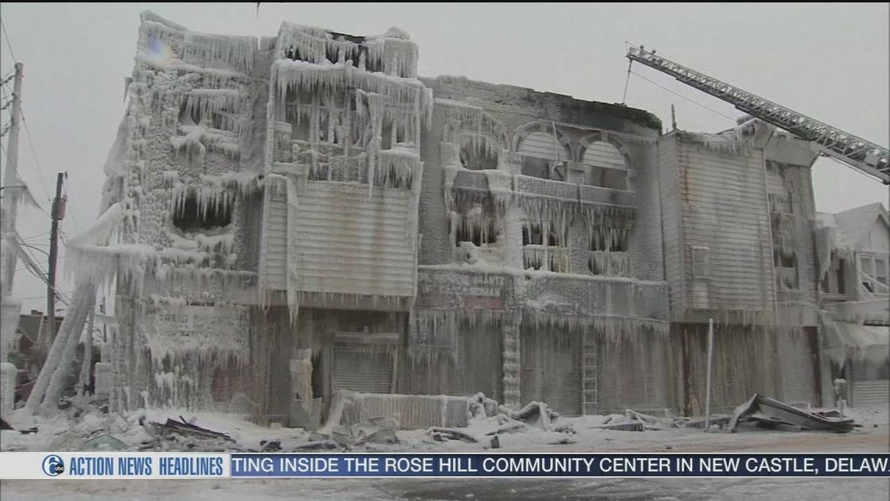 PHOTOS: West Philadelphia fire leaves buildings covered in ice ...