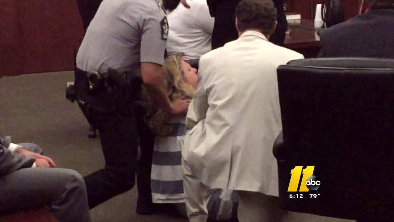 Woman charged with killing husband collapses in court | abc11.com Woman charged with killing husband collapses in court | abc11.com