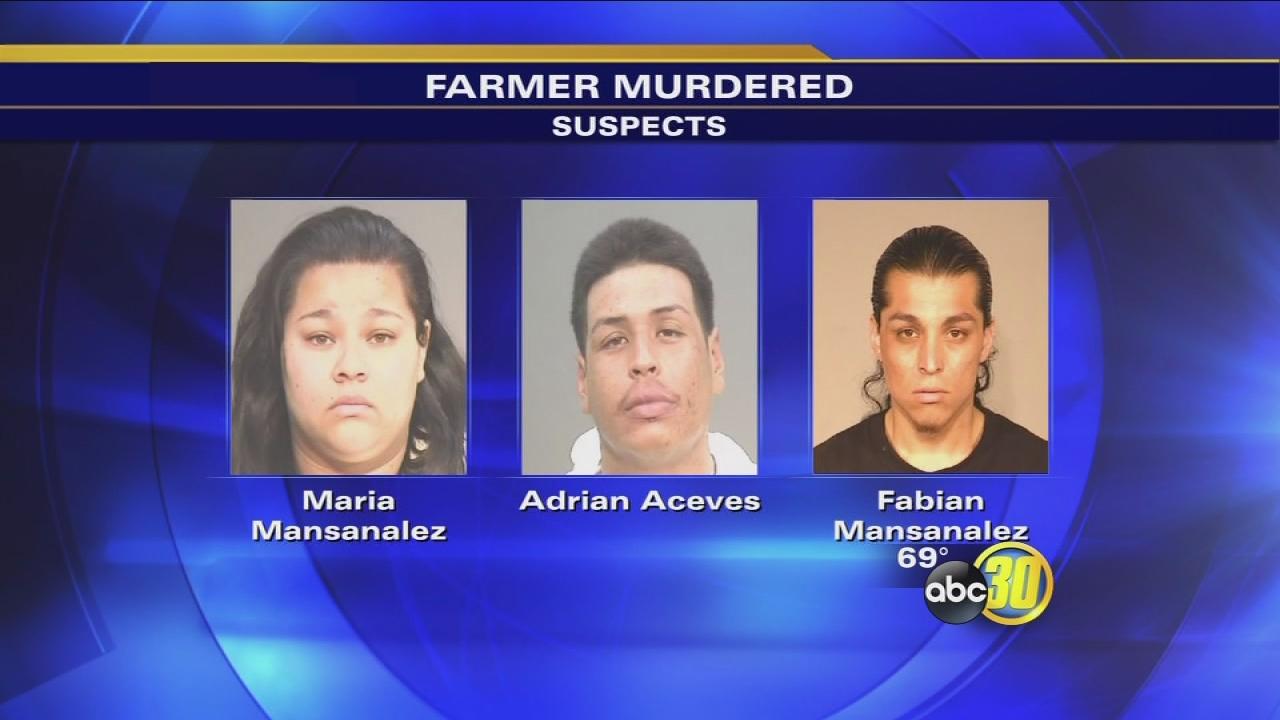 Deputies arrest 3rd suspect in Valley farmer's murder | abc30.com