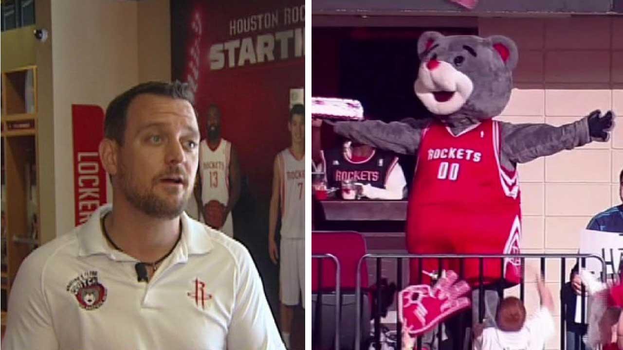 Rockets' Clutch the Bear wins best mascot title in NBA | abc13.com