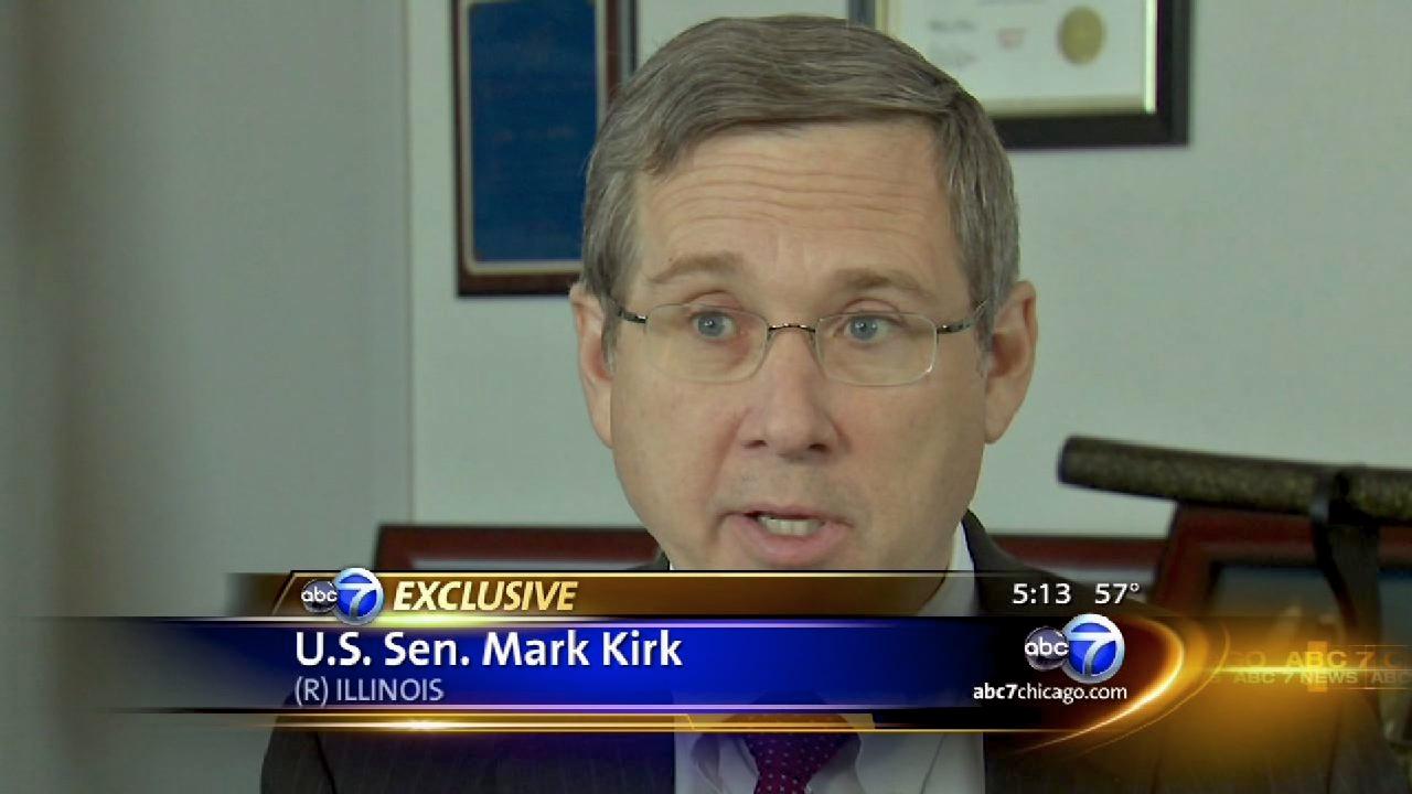 Mark Kirk in exclusive interview with ABC7's Paul Meincke | abc7.com