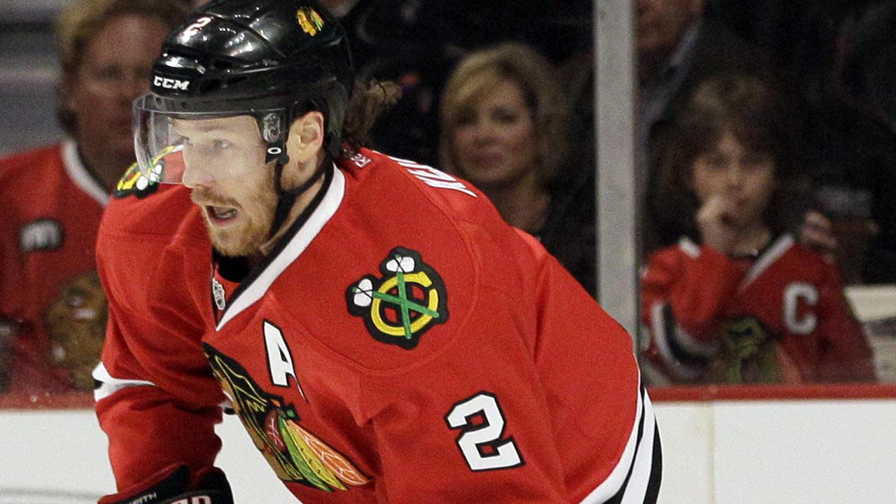 Blackhawks' Duncan Keith plays in Game 4 vs. Wild after wife gives ...