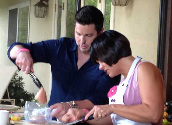 Behind-the-Scenes Photos: Cooking with Chef Ryan | Live Big with Ali ...