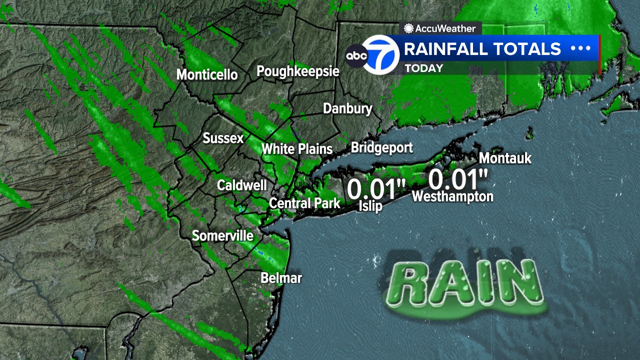 Rainfall Today - AccuWeather - New York, New Jersey, Connecticut - ABC7 ...